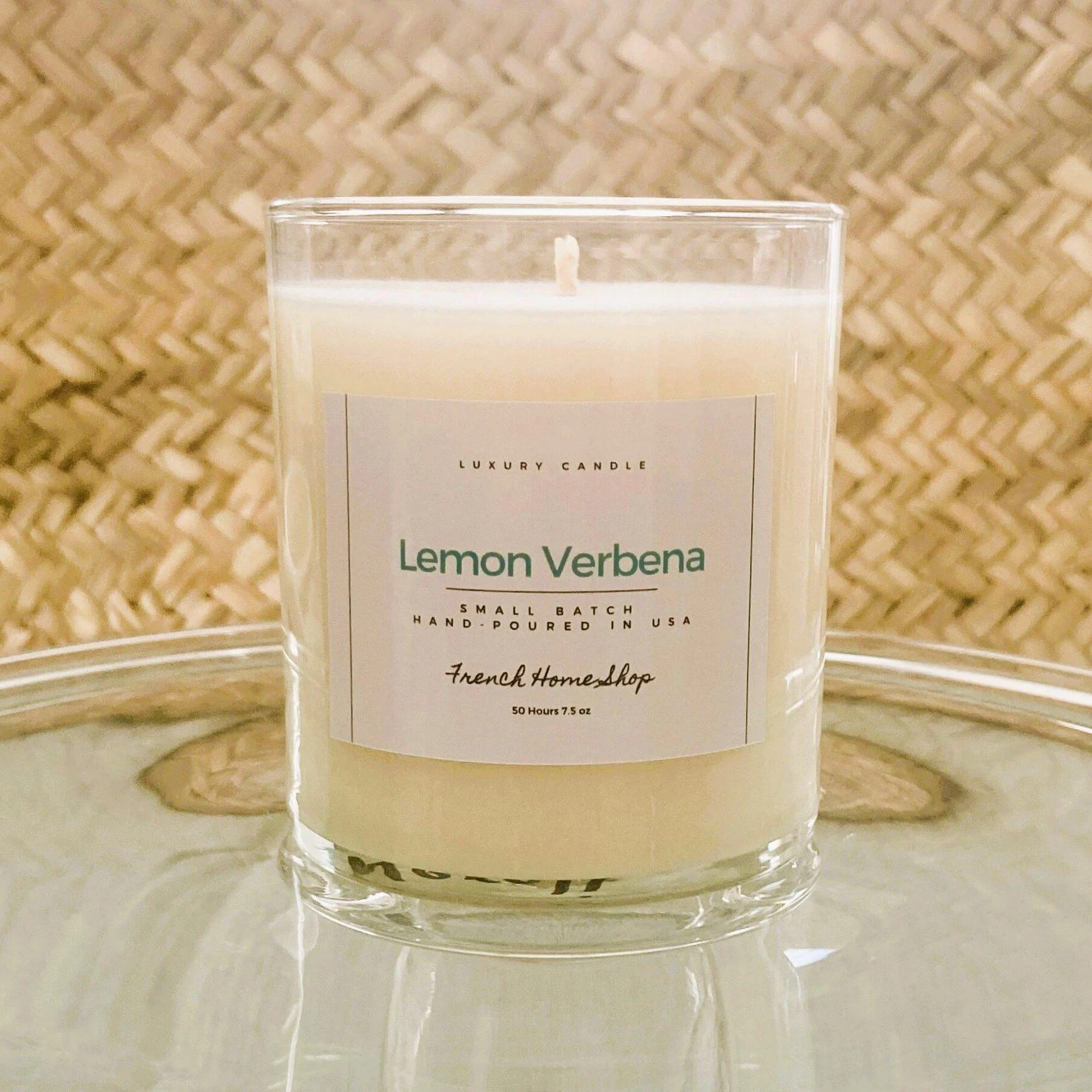 Artisan FHS Luxury Lemon Verbena Scented Candle