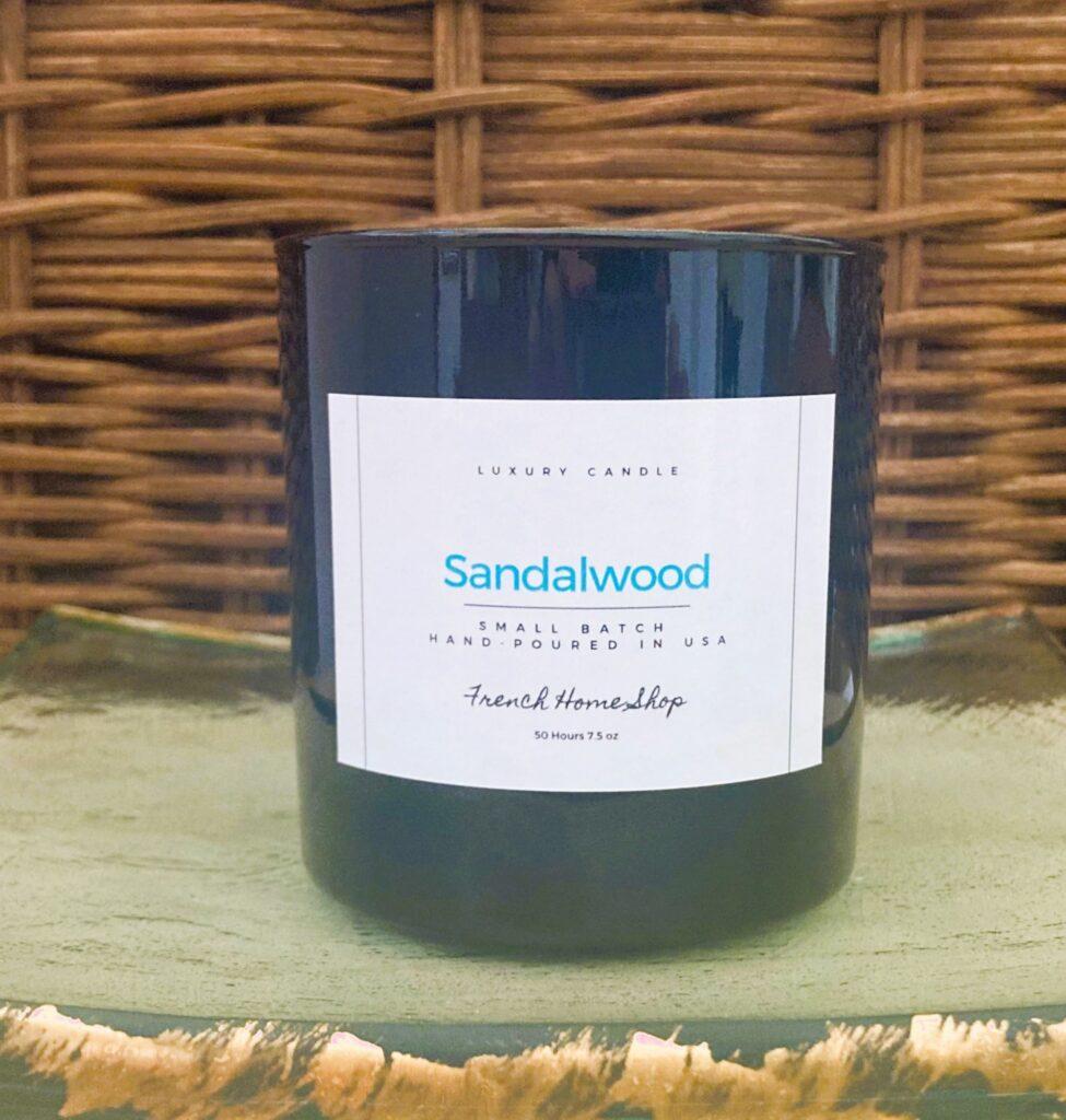 Artisan FHS Luxury Sandalwood Scented Candle