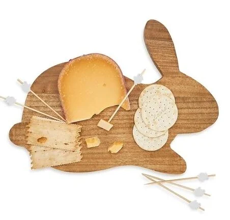 La Lapine Wood Board + Pick Set - French Home Shop